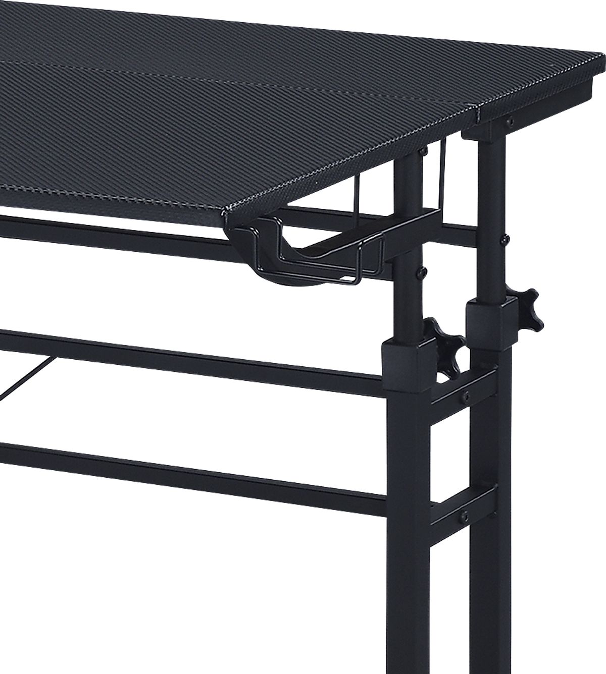 Rowson Black Desk | Rooms to Go