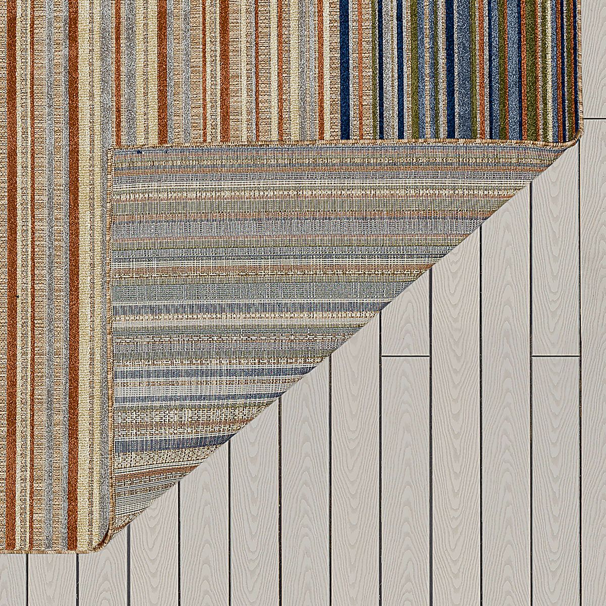 Roxmeny Beige,Blue,Rust Beige,Blue,Red Outdoor Rugs | Rooms to Go