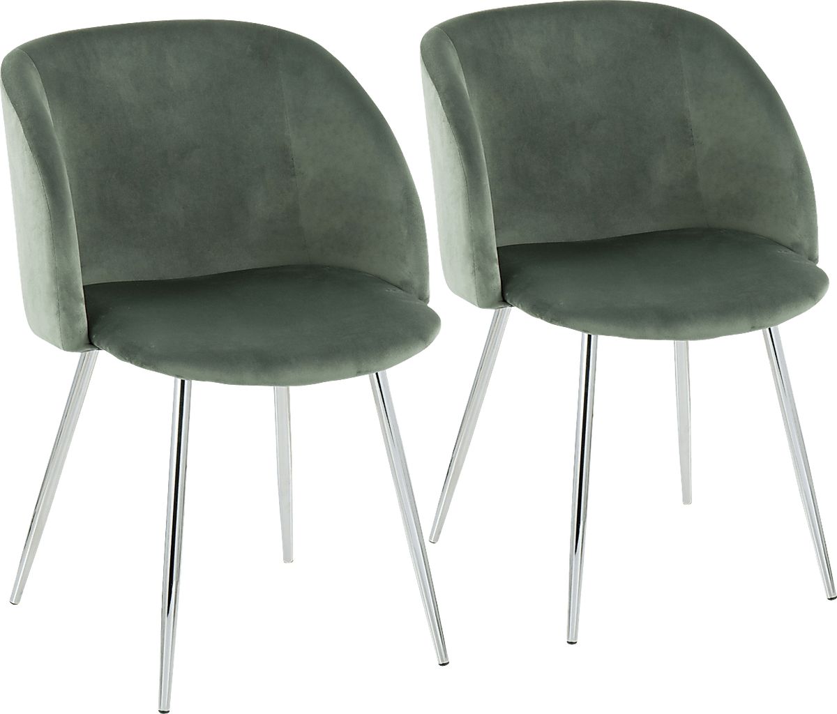 Roxton Green Colors Dining Chair, Set Of 2 | Rooms to Go