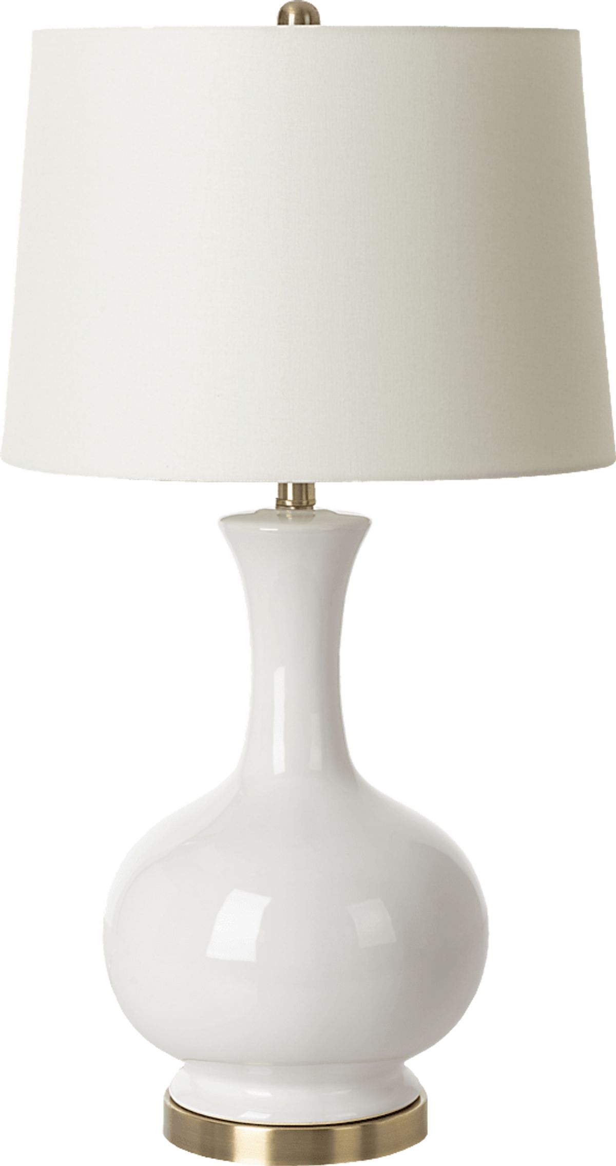 Roy View White Table Lamp | Rooms to Go