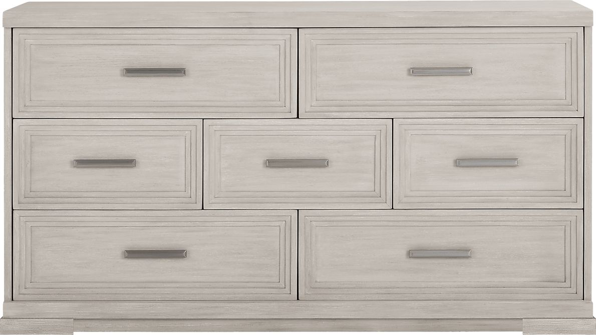 Cindy Crawford Royal Park Ivory Light Wood,White Dresser - Rooms To Go