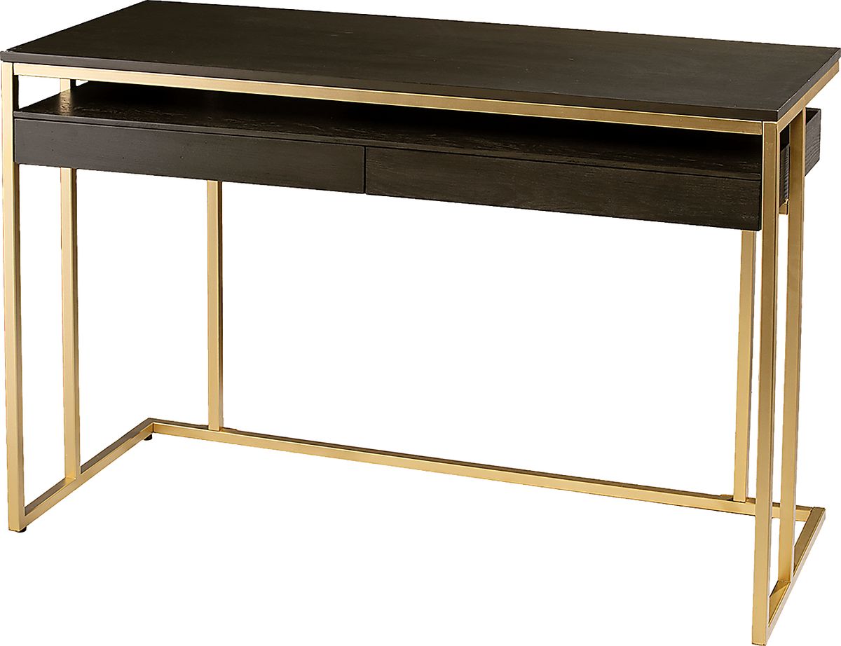 Roycar Brown Dark Wood Desk | Rooms to Go