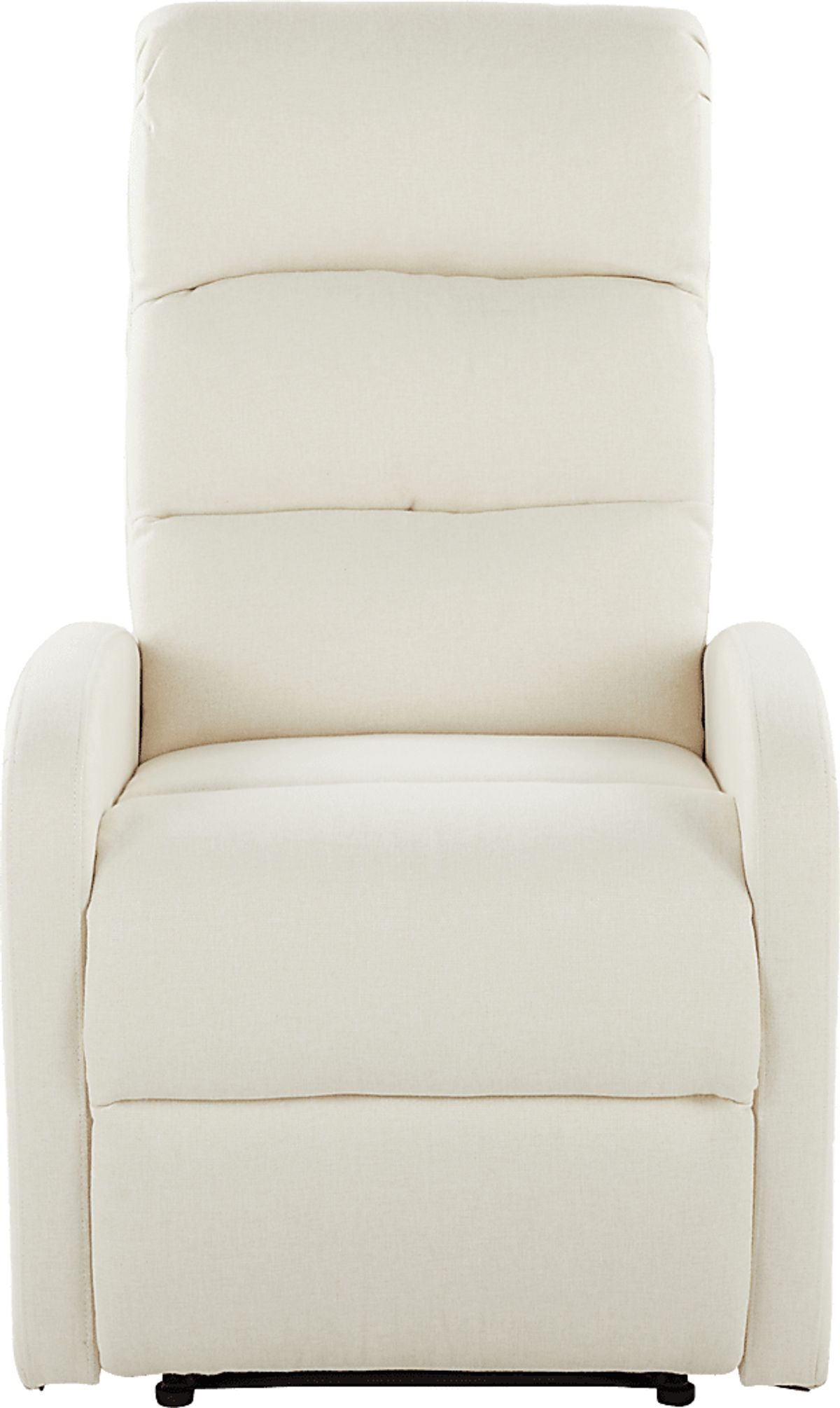 Royervista Cream Beige Polyester Fabric Recliner | Rooms to Go