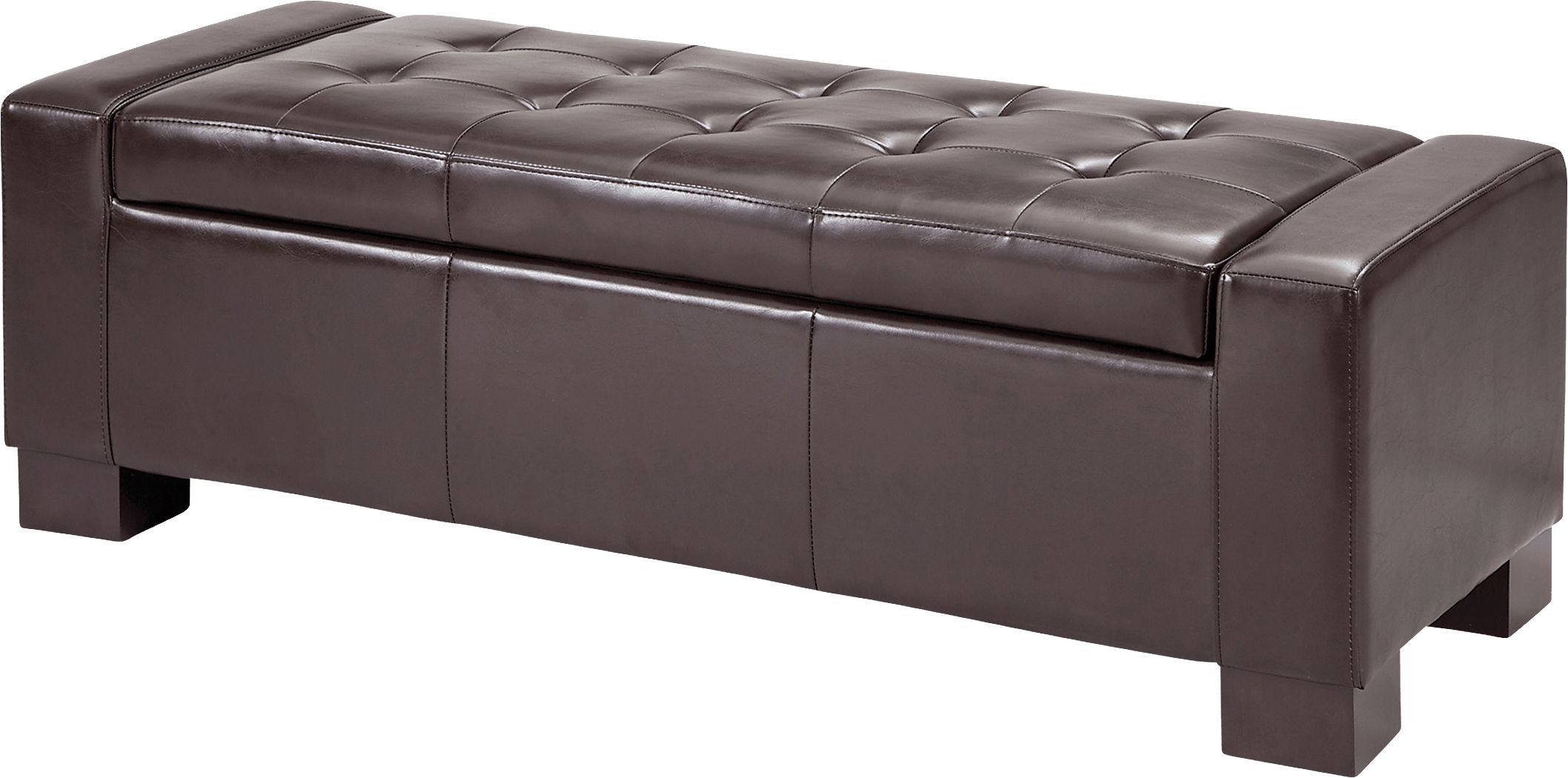 Roystone Brown Accent Bench - Rooms To Go