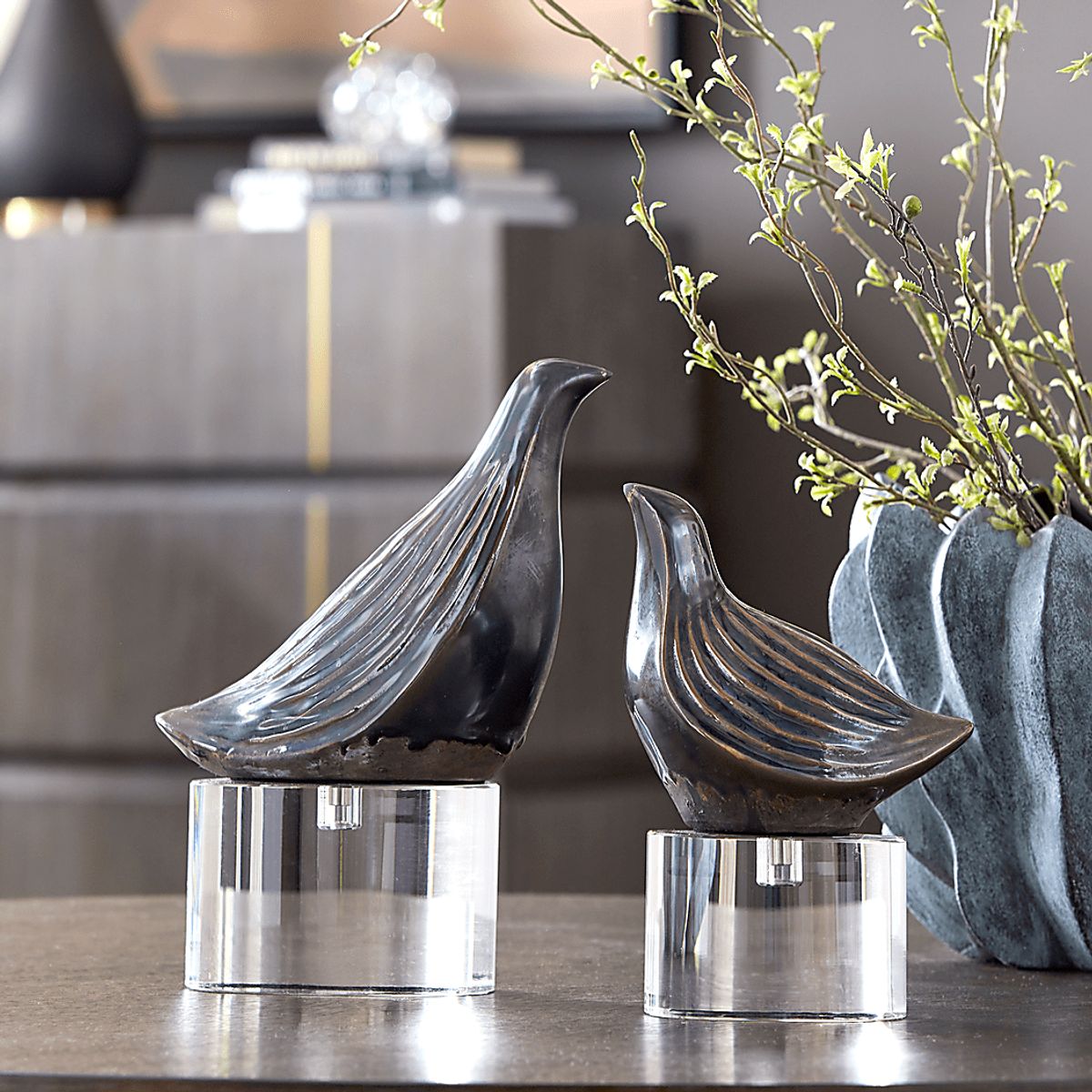Ruers Gray Sculpture | Rooms to Go