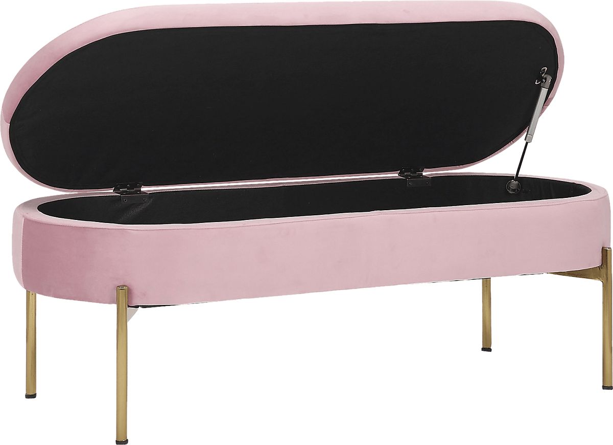 Russlefern Blush Beige Accent Bench | Rooms to Go