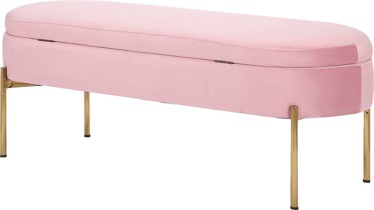 Russlefern Blush Beige Accent Bench | Rooms to Go