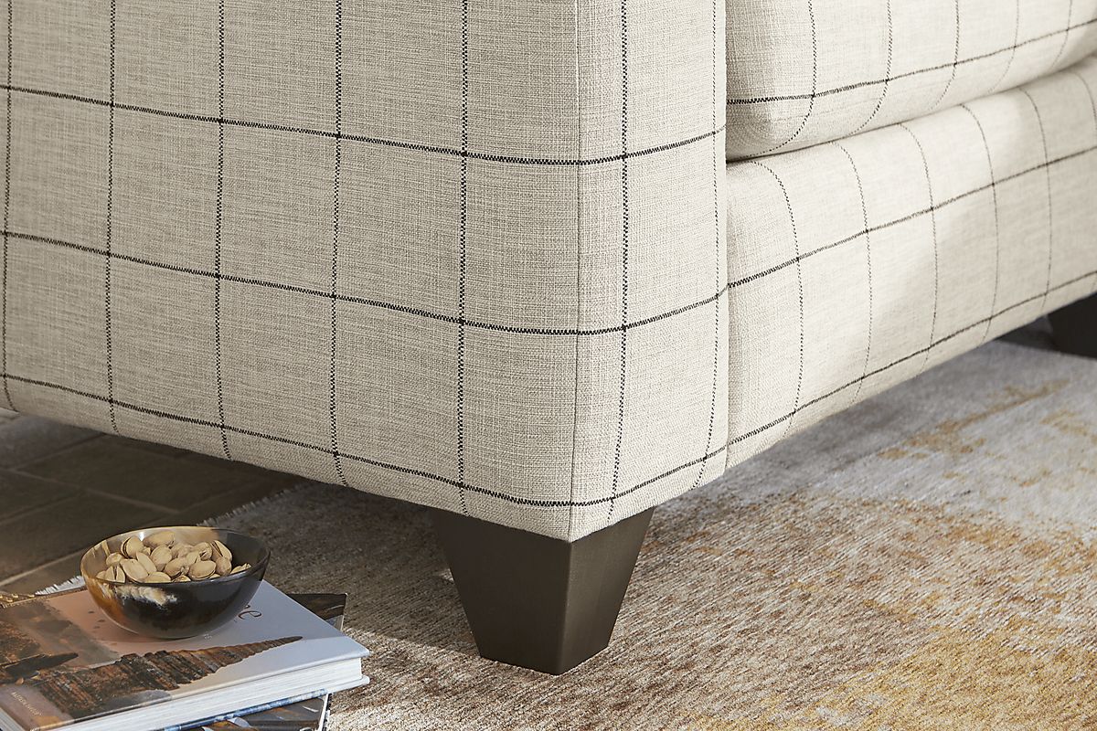 Rutherford Beige Woven Chair | Rooms to Go