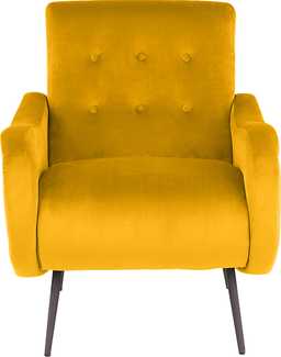 Rutherton Yellow Velvet Plush Accent Chair | Rooms to Go