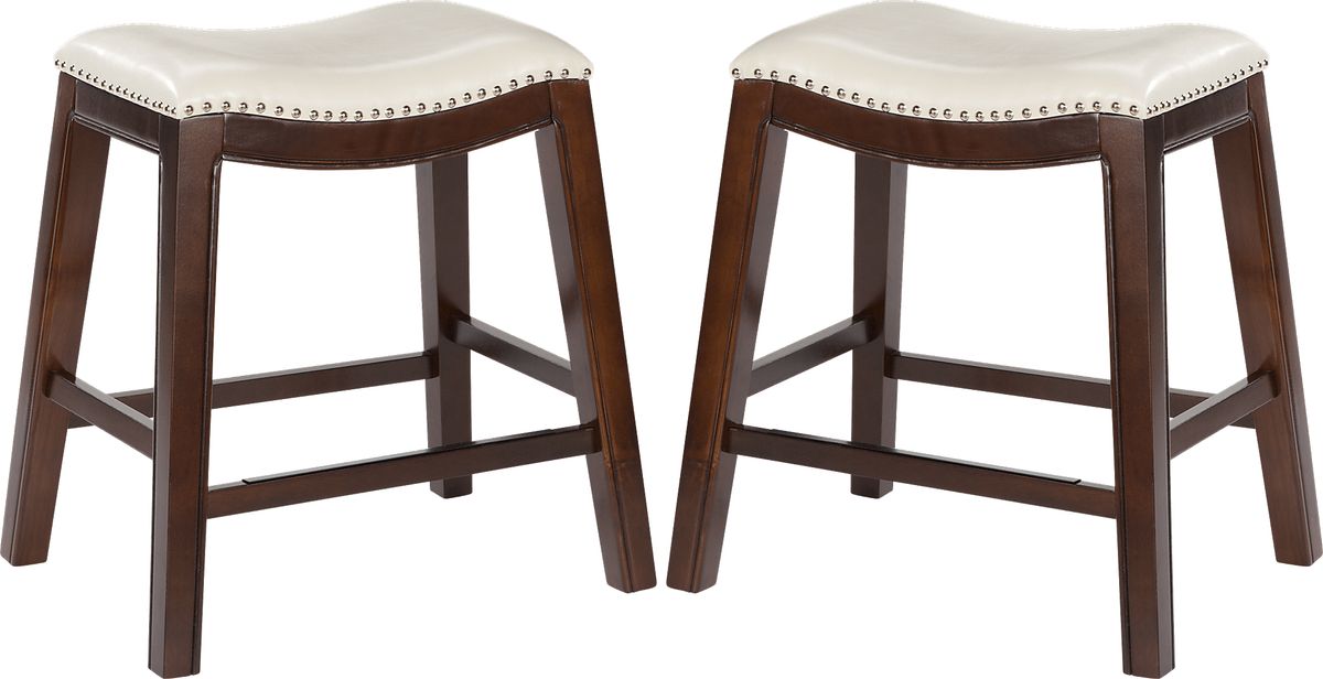 Ryan Lane Merlot Dark Wood Barstools | Rooms to Go