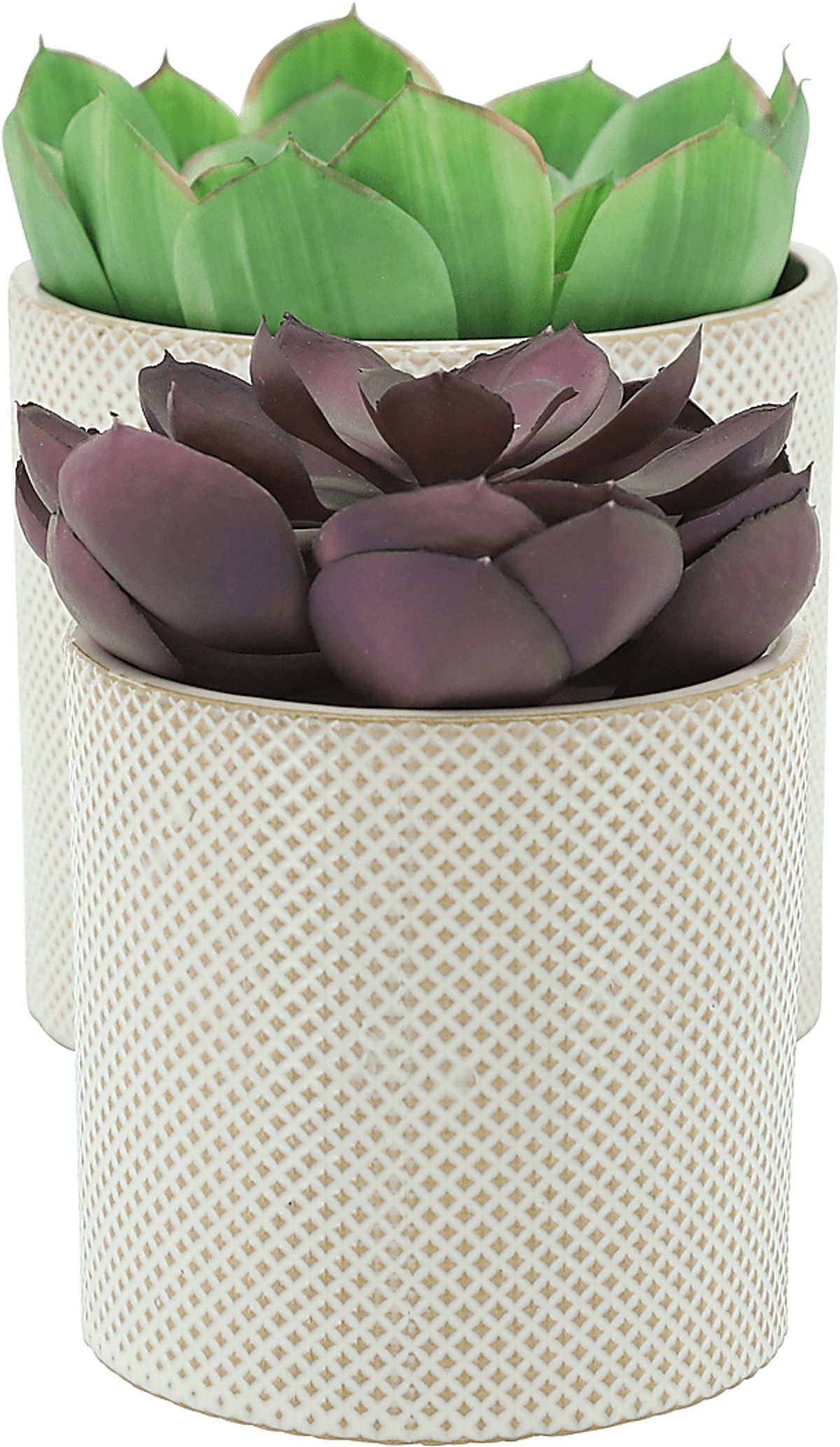 Ryecroft White Colors,White Planter, Set Of 2 | Rooms to Go