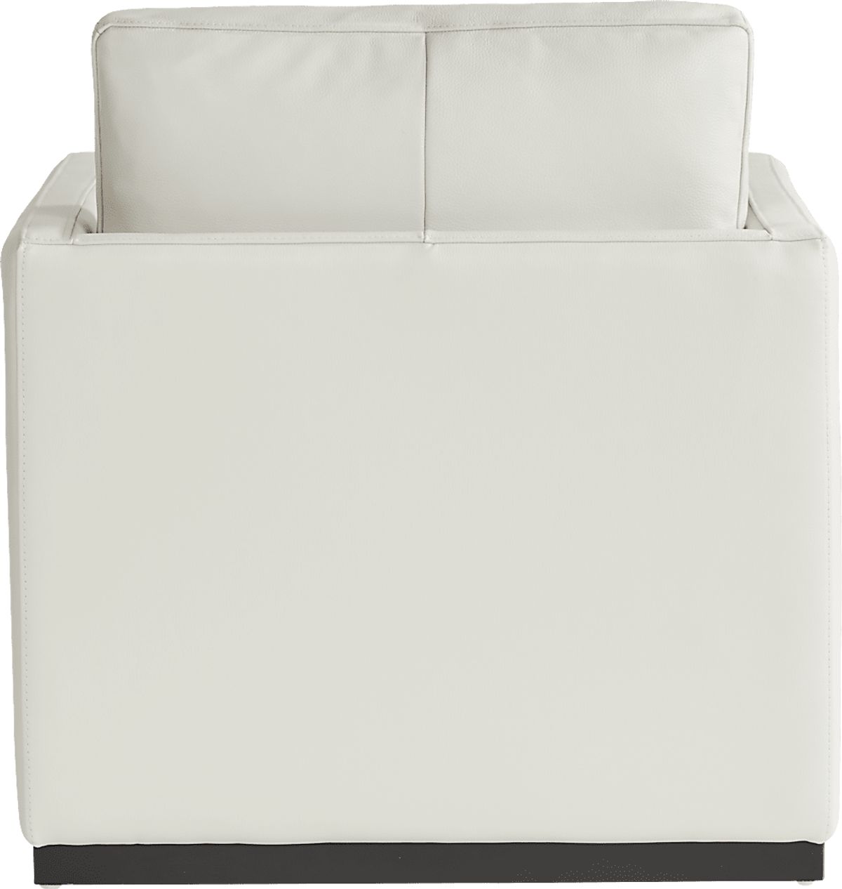 Ryker White Leather Swivel Chair | Rooms to Go