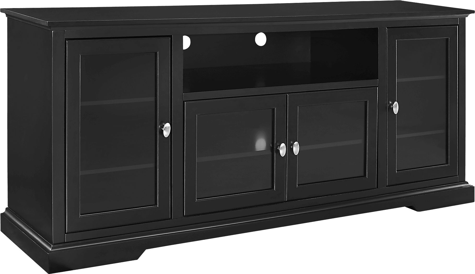 Sablewood Black Black,Colors 70 in. Console | Rooms to Go