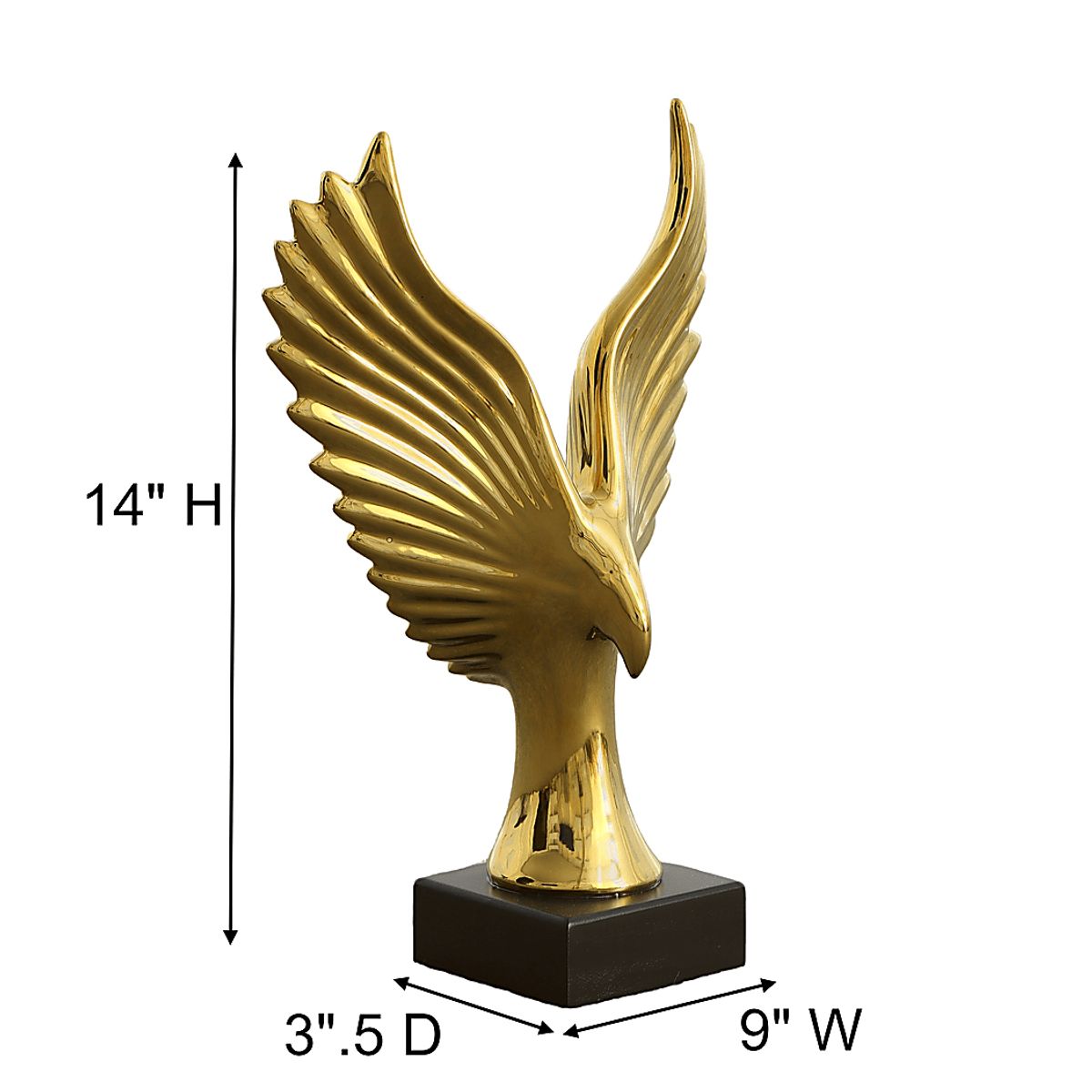 Sabona Gold Yellow Sculpture | Rooms to Go