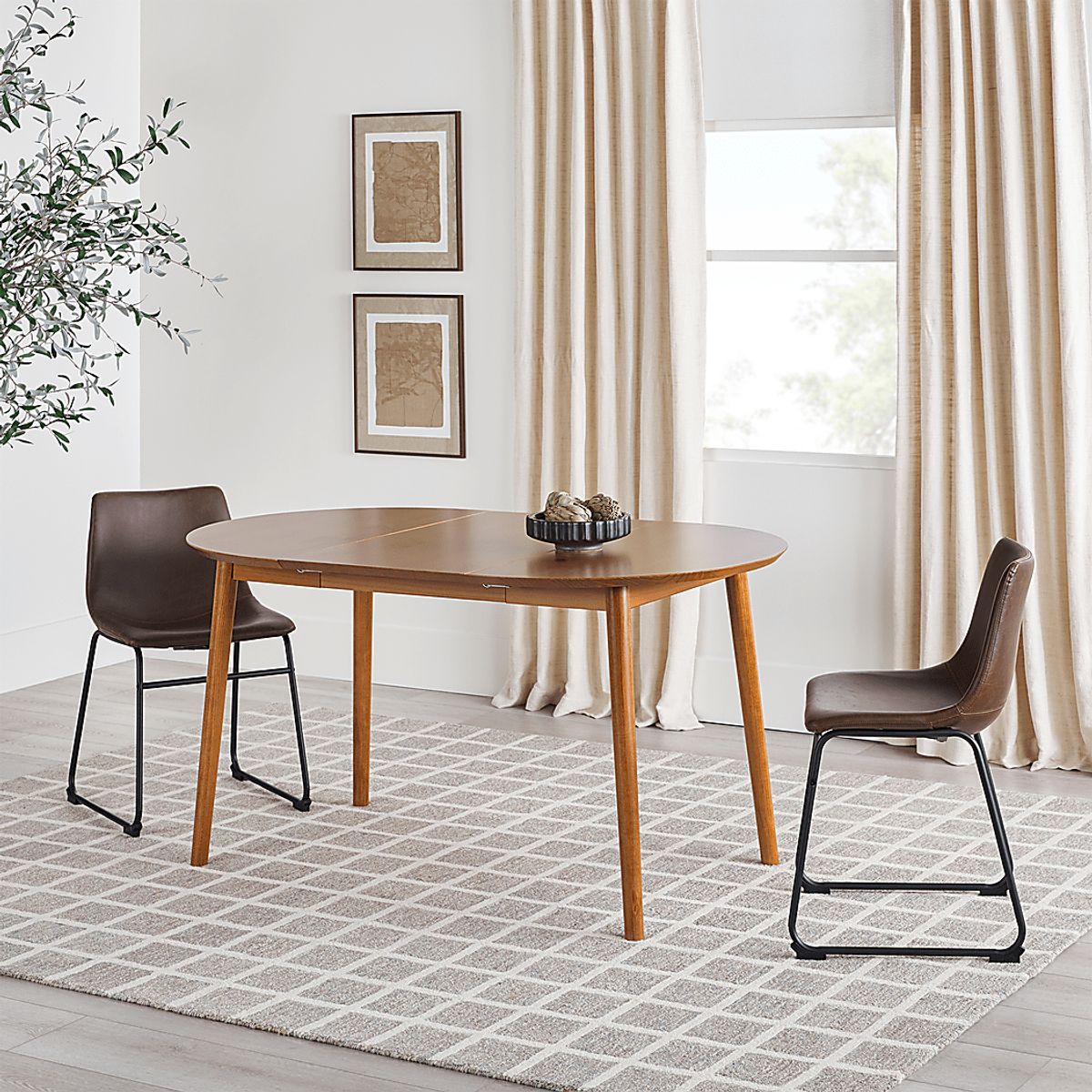 Sackett Caramel Light Wood Dining Table | Rooms to Go