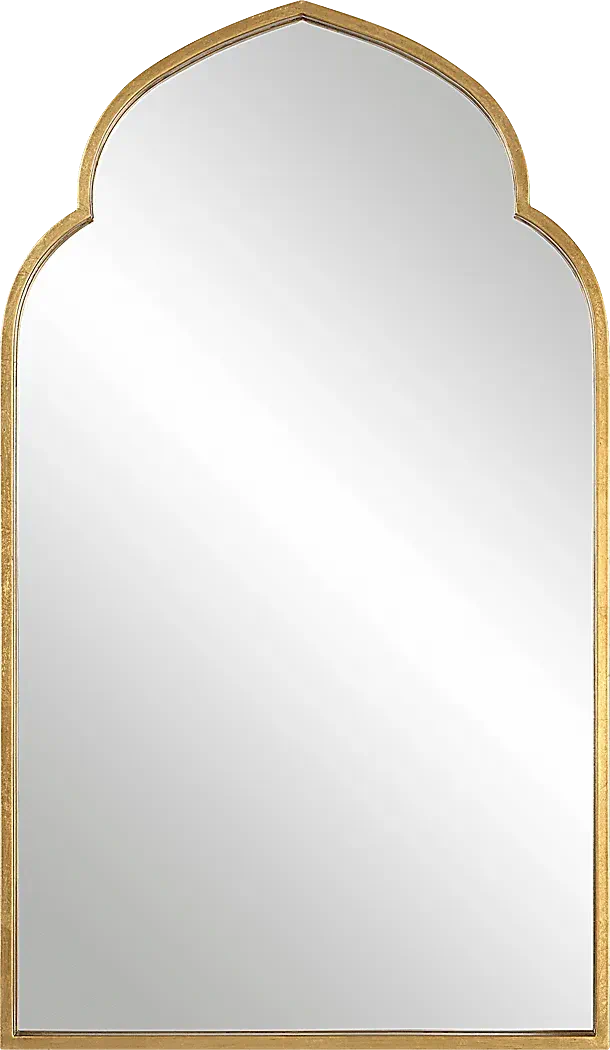 Sagepine Gold Colors,Metal Mirror | Rooms to Go
