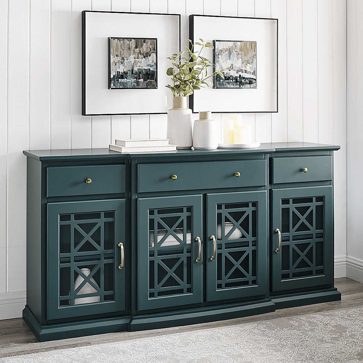 Sagestar Teal Sideboard - Rooms To Go