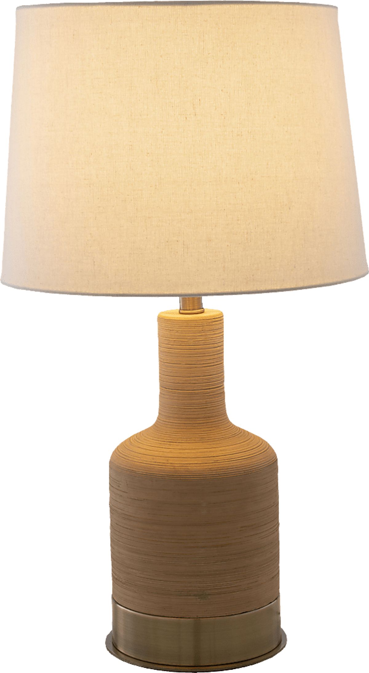 Sagner Oaks Tan Beige,Brown Table Lamp | Rooms to Go