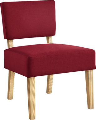 Red Accent Chairs: Burgundy, Maroon, Dark Red