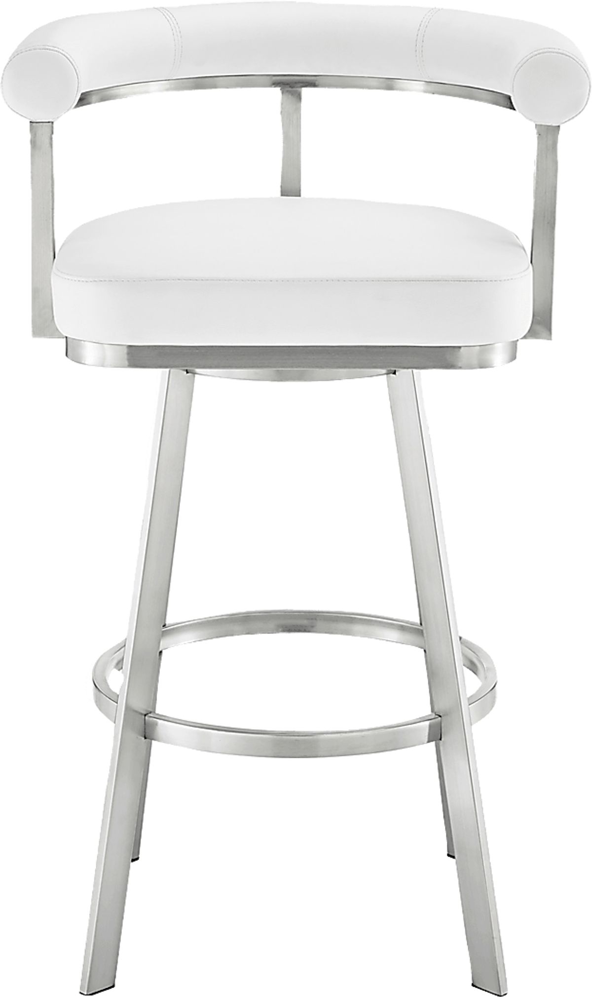 Salaignac Silver Gray White Polyurethane,Polyvinylchloride Fabric ...