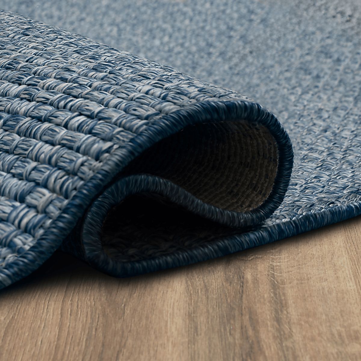 Salt Life Buxlam Bay Blue Outdoor Rugs | Rooms to Go