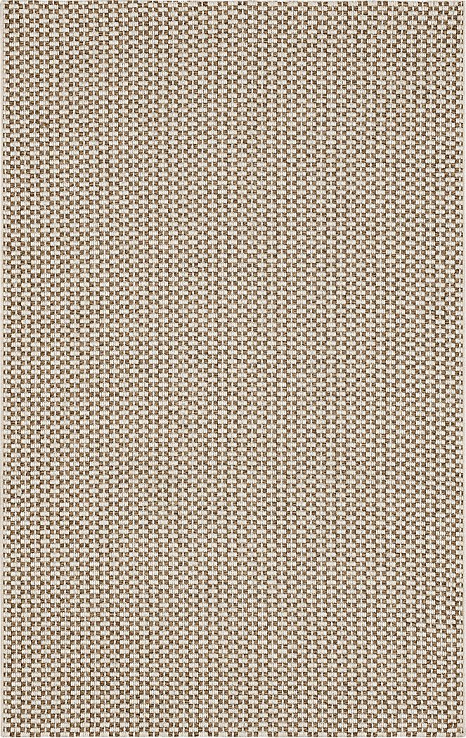 Salt Life Buxlam Bay Natural Beige,White Outdoor Rugs | Rooms to Go