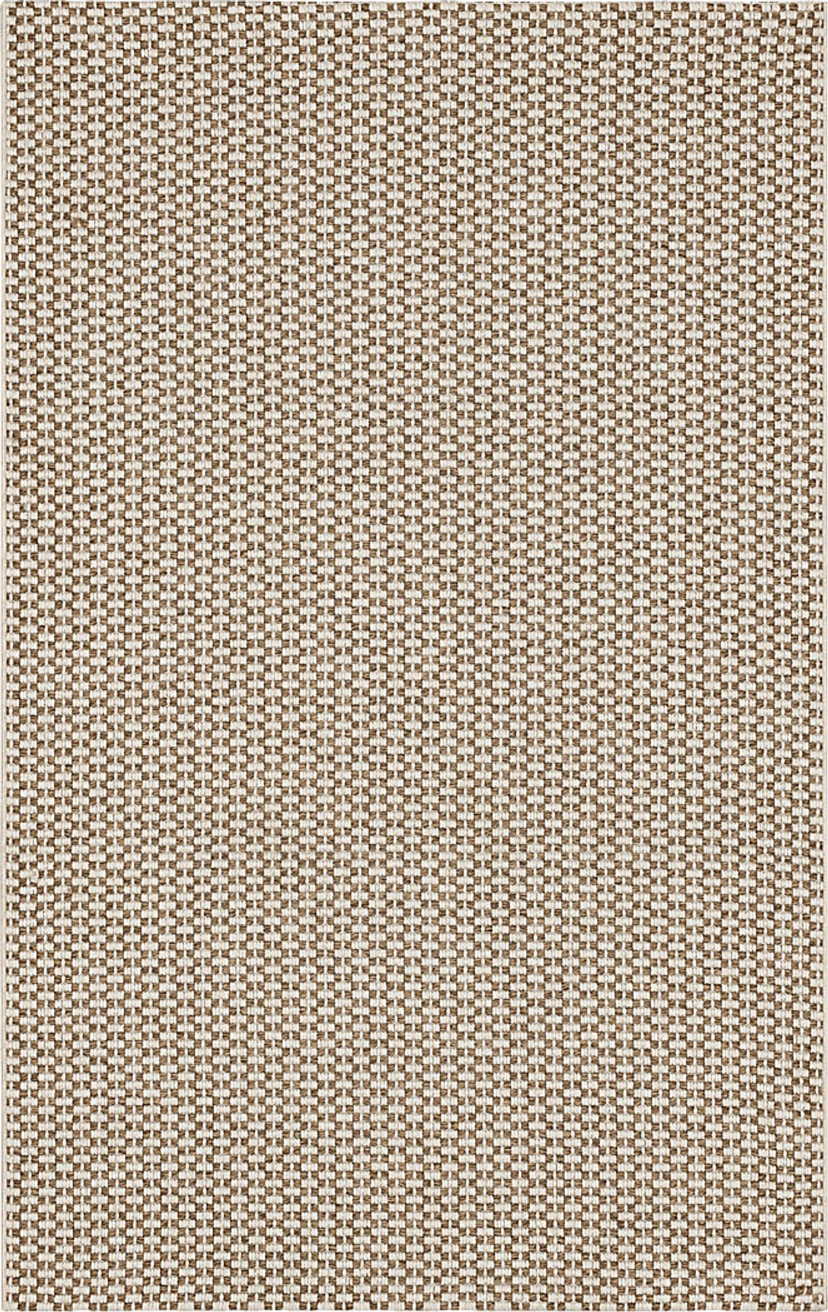 Salt Life Buxlam Bay Natural Beige,White Outdoor Rugs | Rooms to Go