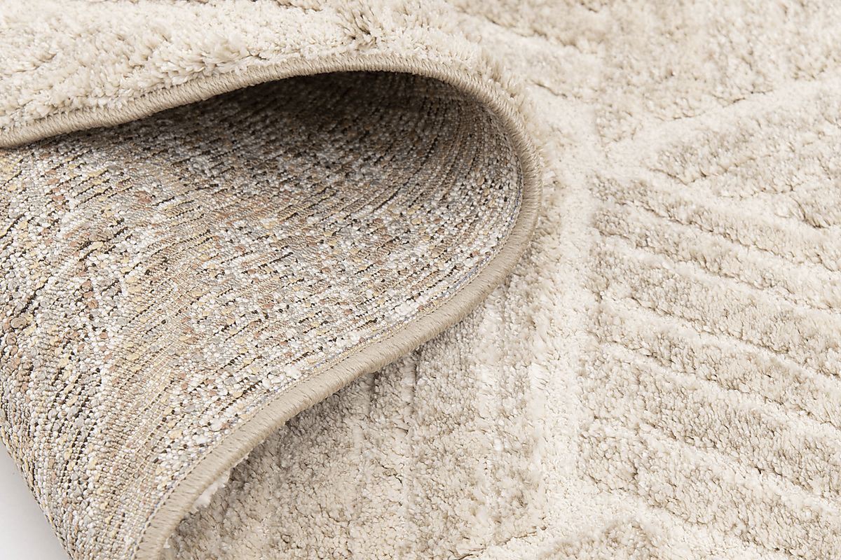San Bruno Oatmeal Beige Rug | Rooms to Go