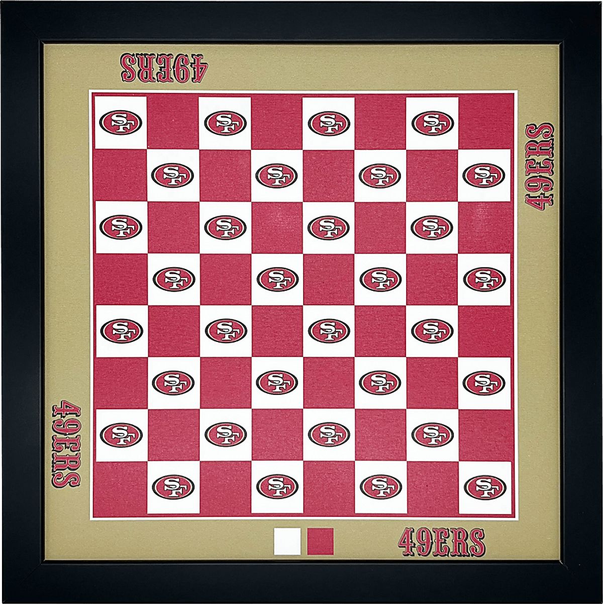 Nfl Magnetic Chess Set Black,Gold,Red Black,Red,Yellow Artwork | Rooms ...
