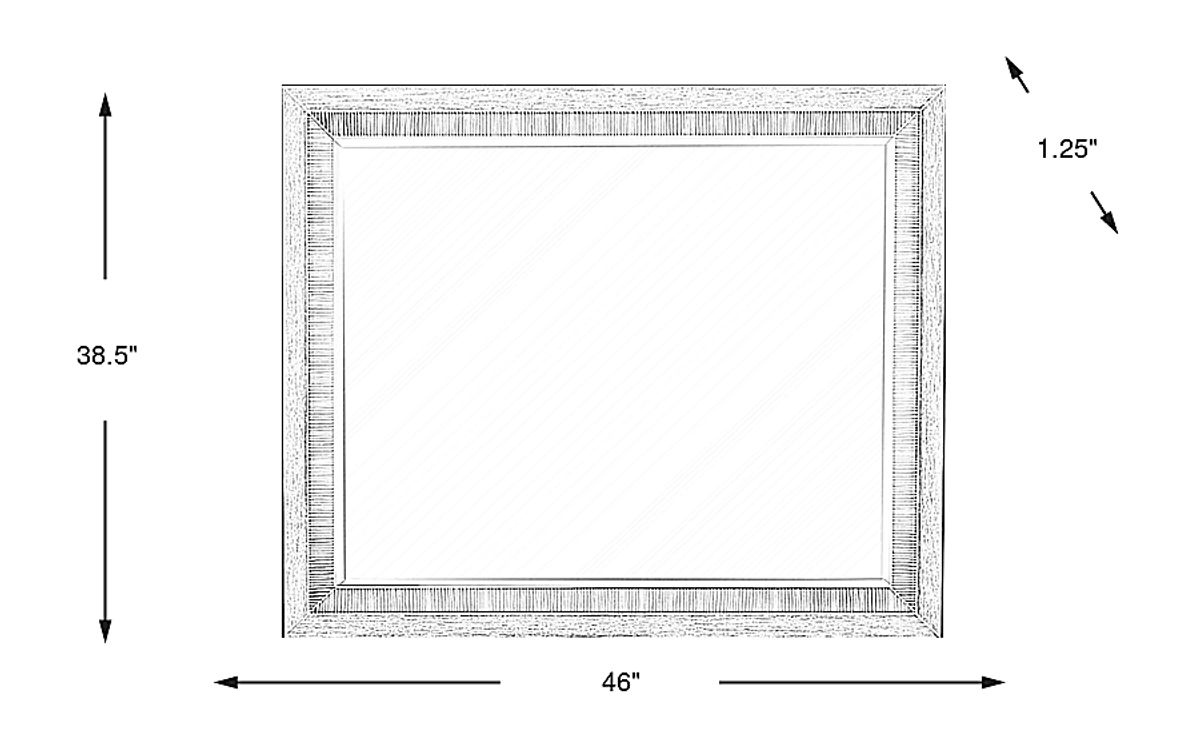 Sand Key Sandstone Colors Mirror | Rooms to Go