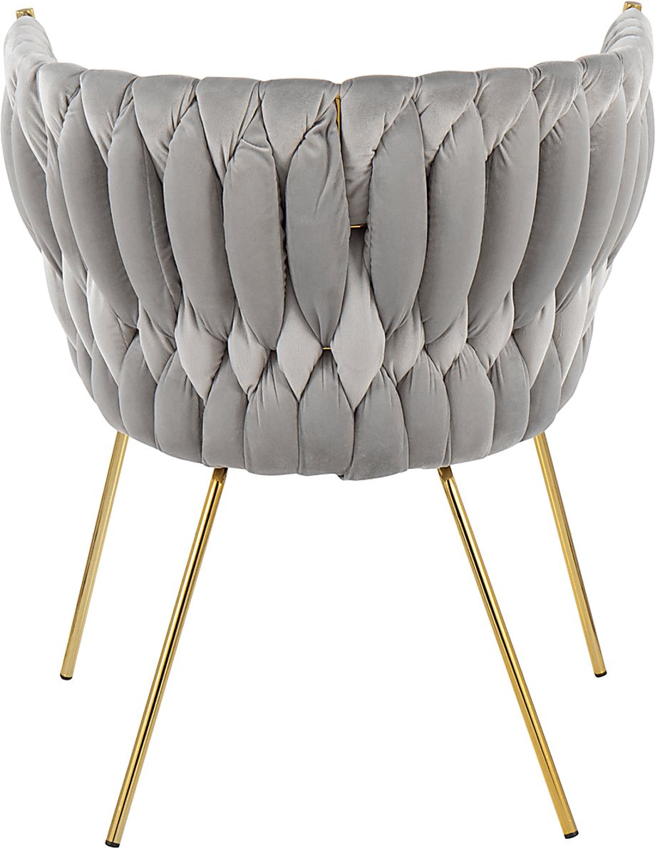 Sandcroft Silver Dining Chair - Rooms To Go