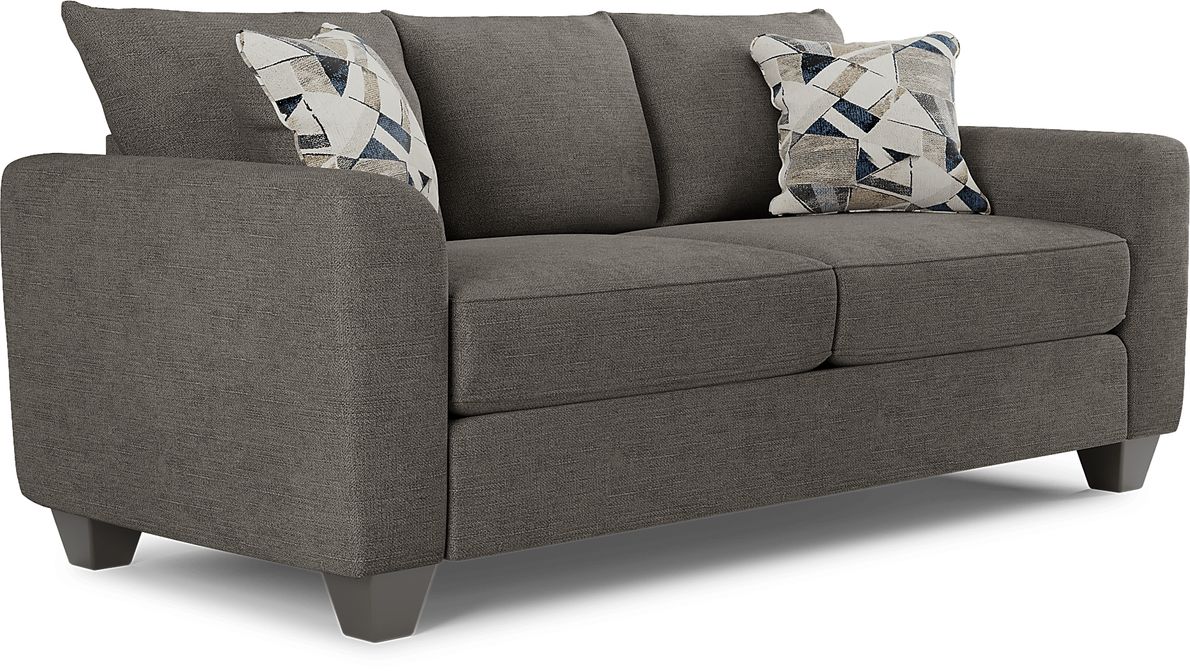Sandia Heights Gray Sofa - Rooms To Go
