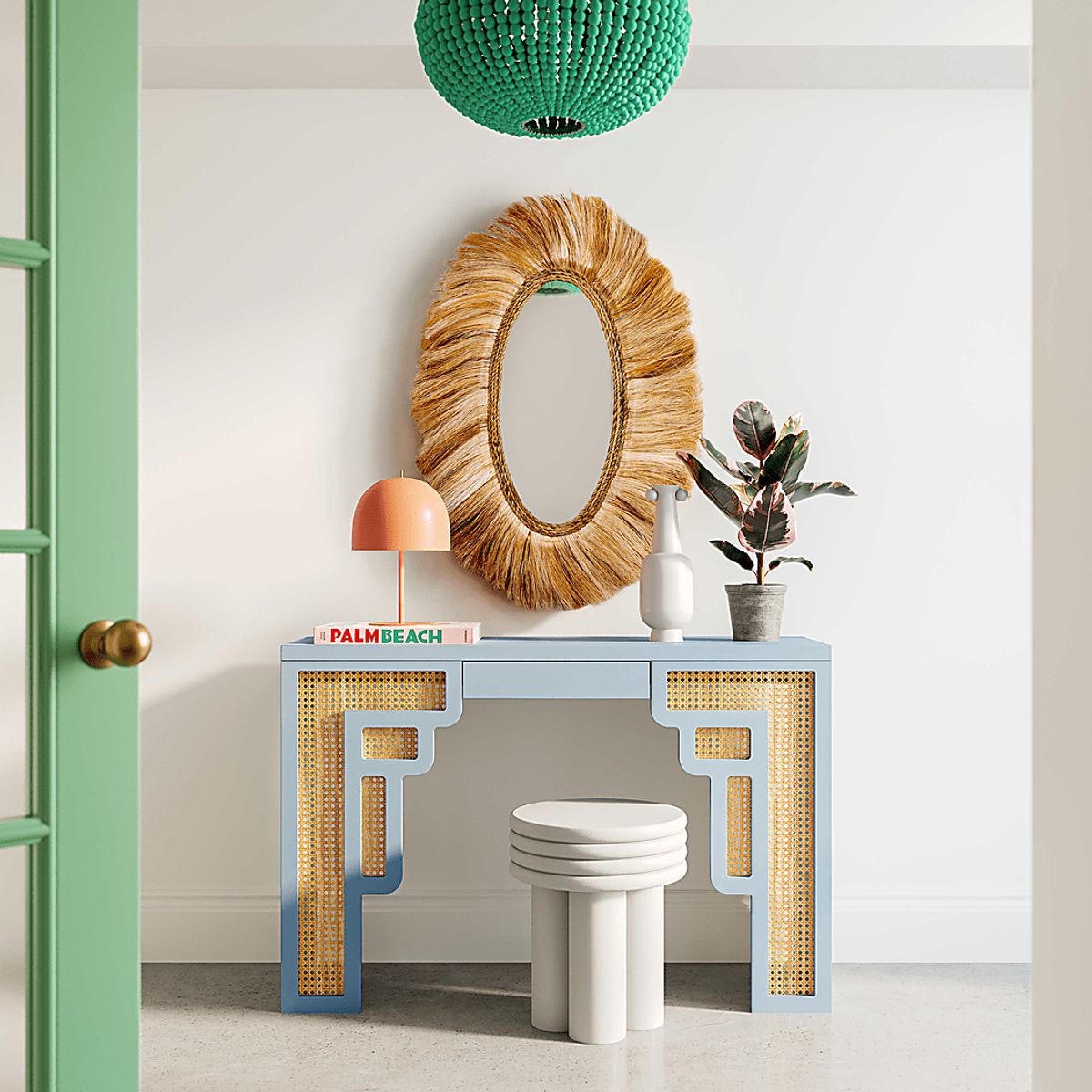 Sandidge Blue Colors Sofa Table | Rooms to Go