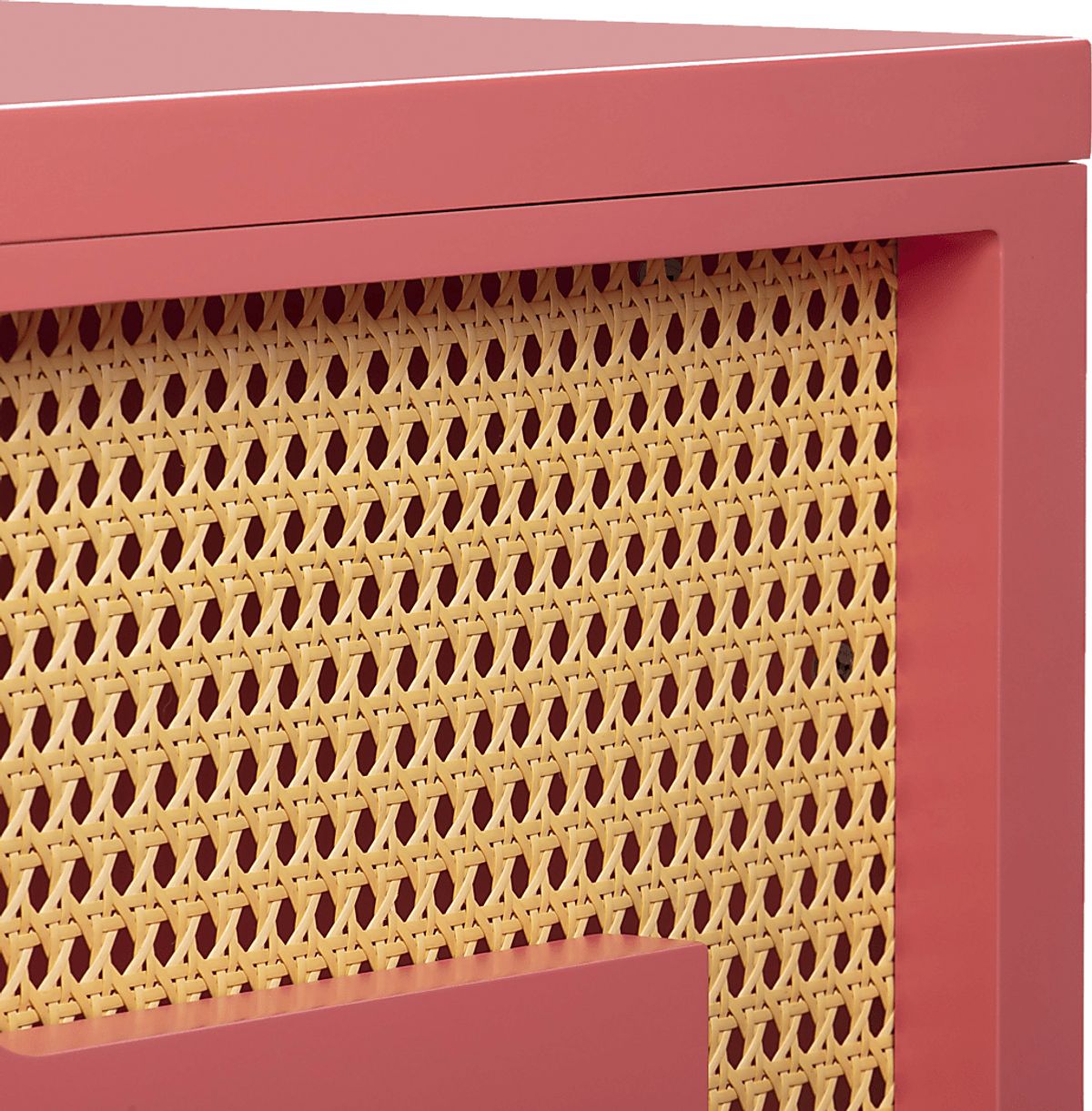 Sandidge Coral Orange Desk | Rooms to Go
