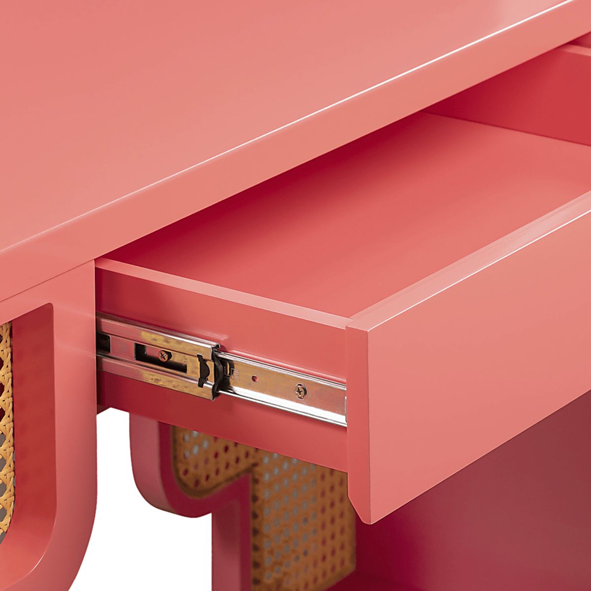 Sandidge Coral Orange Desk | Rooms to Go
