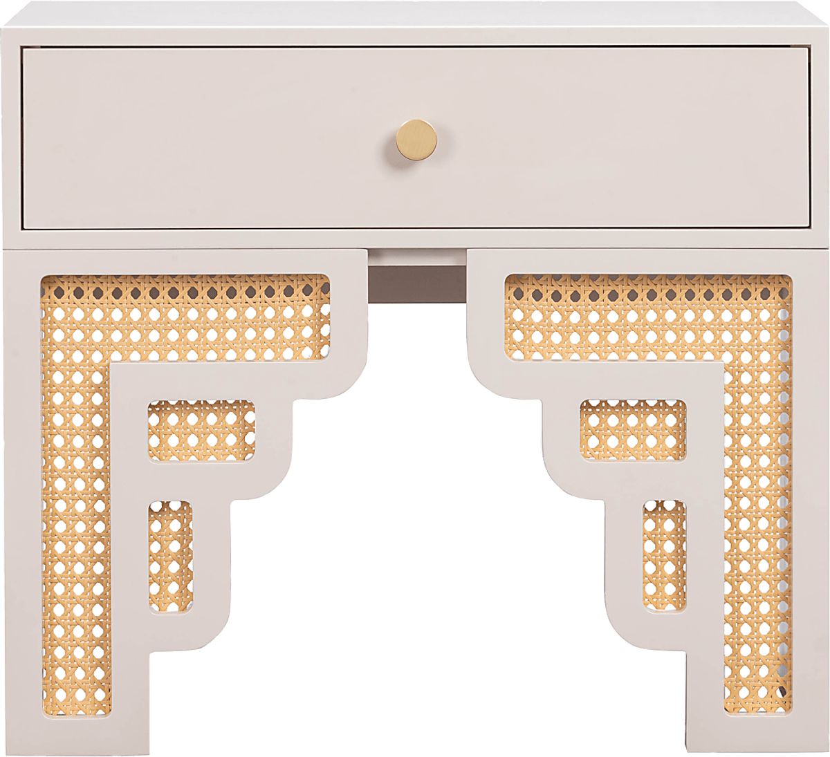 Sandidge Cream Beige Nightstand | Rooms to Go