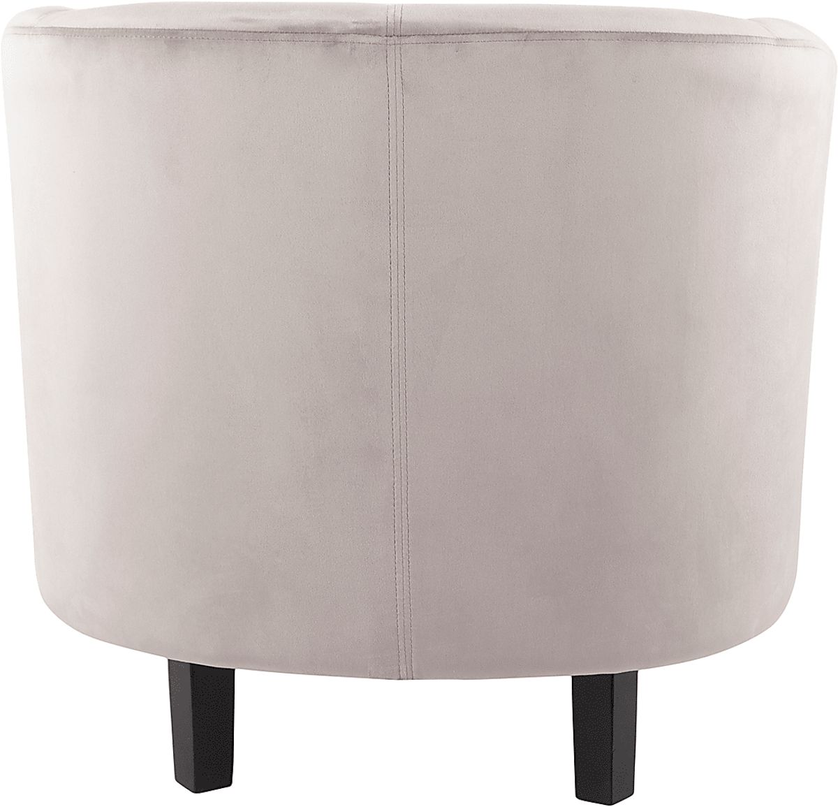 Sandifer Silver Gray Velvet Plush Accent Chair | Rooms to Go