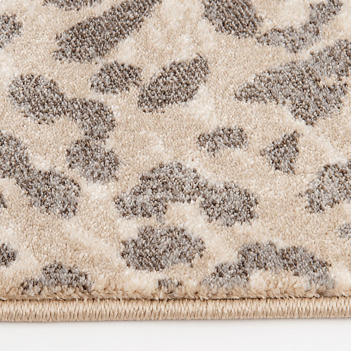 Sandstorm Taupe Beige Nylon,Polypropylene Fabric Rug | Rooms to Go