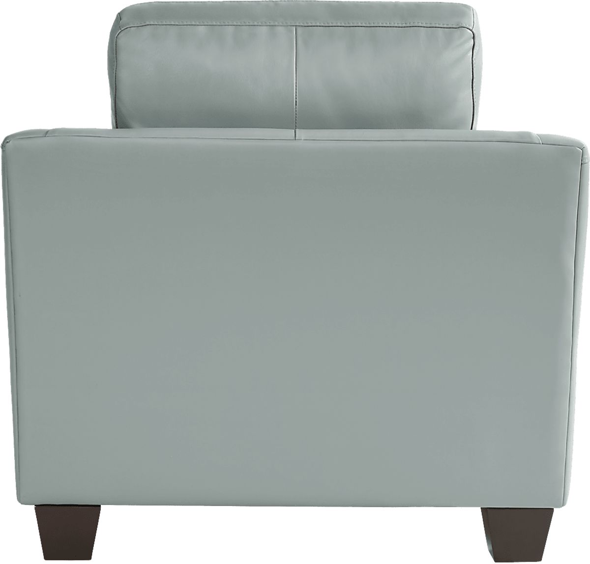 Santa Croce Mint Green Leather,Vinyl Chair | Rooms to Go