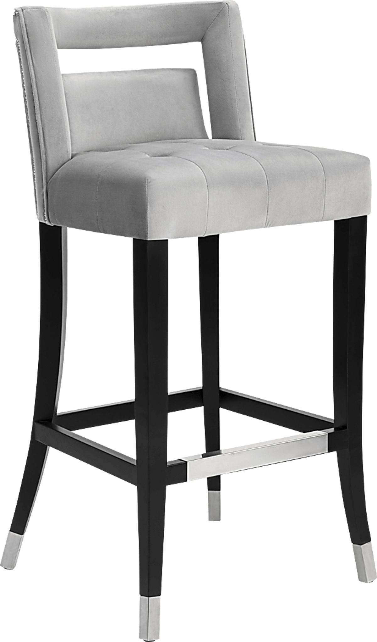 Saraelle Black Black,Colors Gray Counter Stool | Rooms to Go