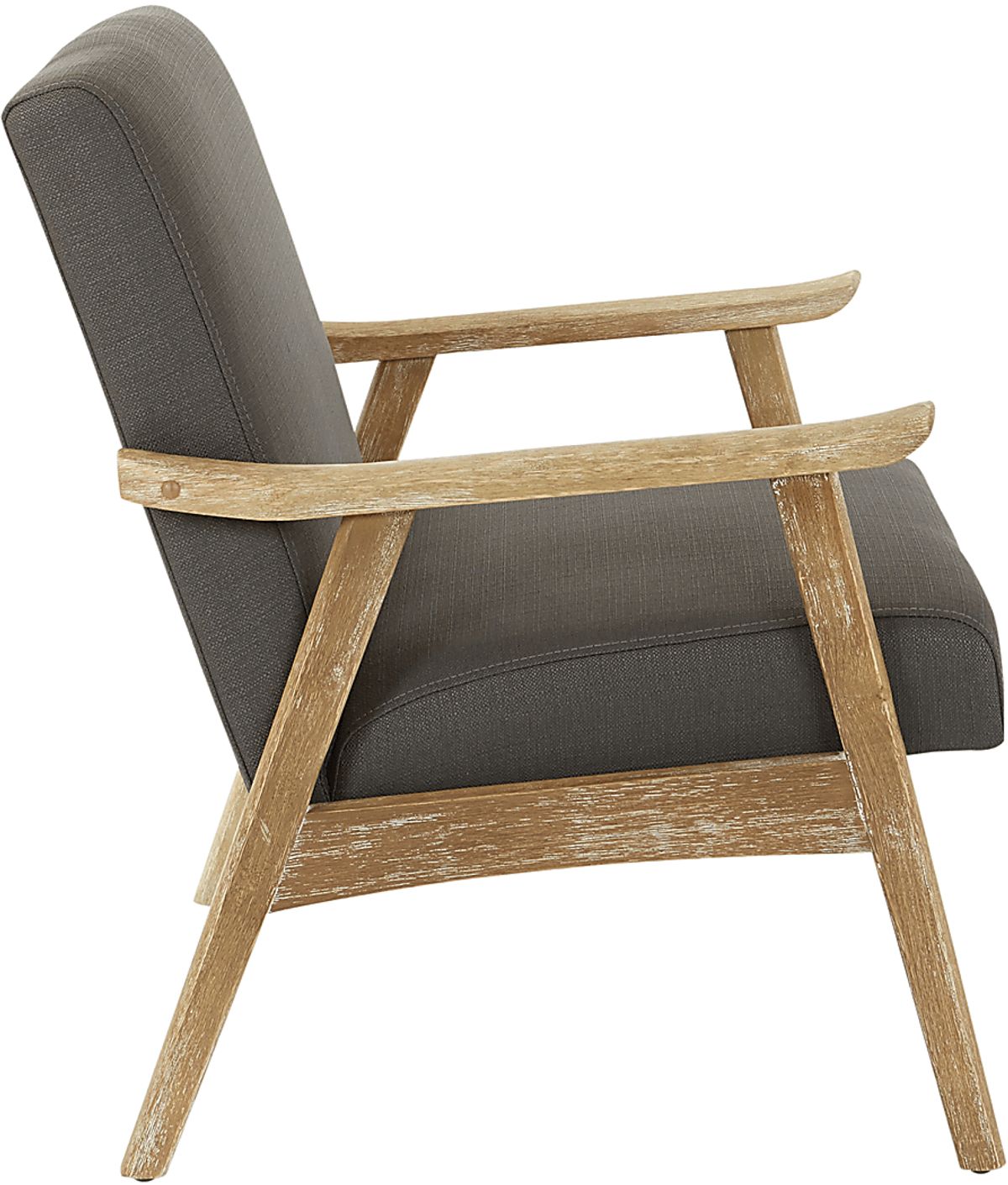 Sarapan I Charcoal Black,Gray Polyester Fabric Accent Chair | Rooms to Go