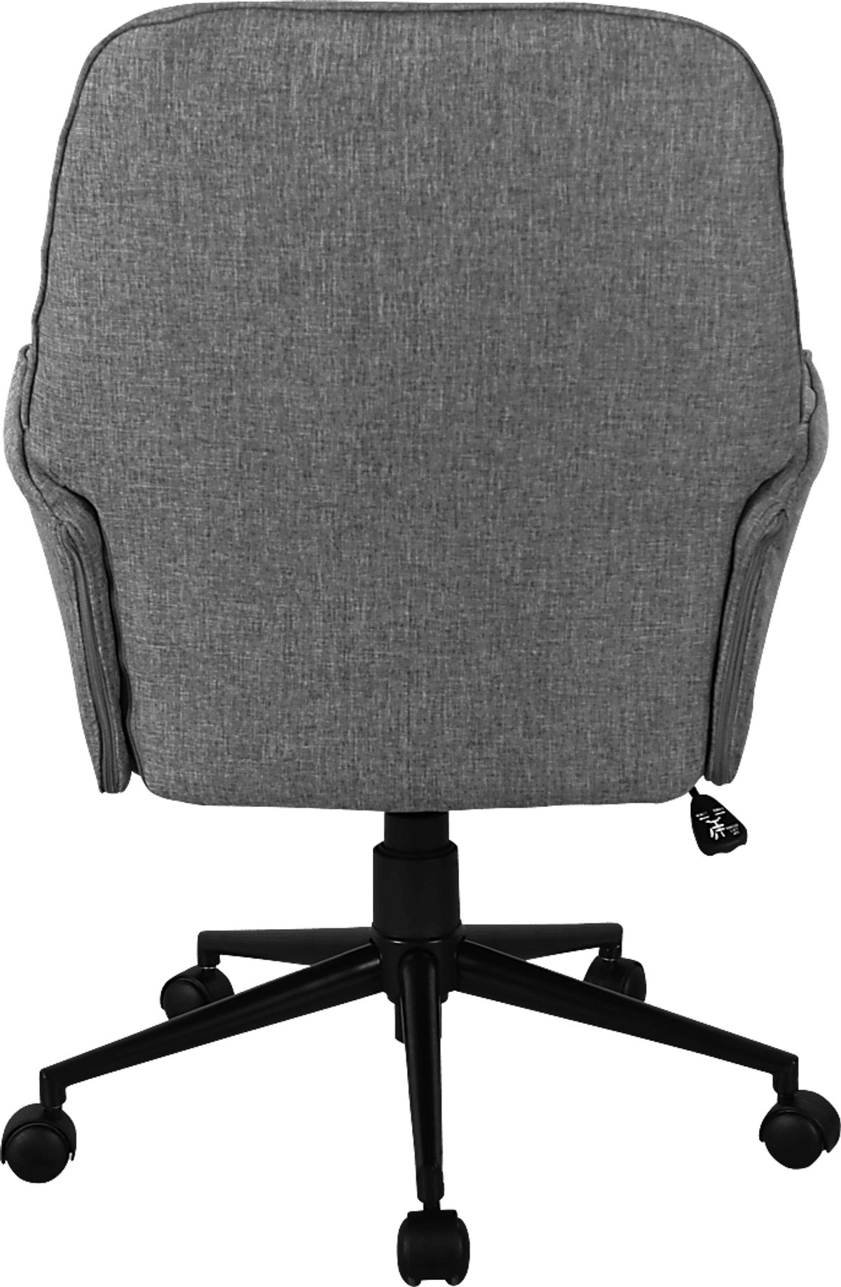 Sarosa Gray Polyester,Steel Fabric Desk Chair | Rooms to Go