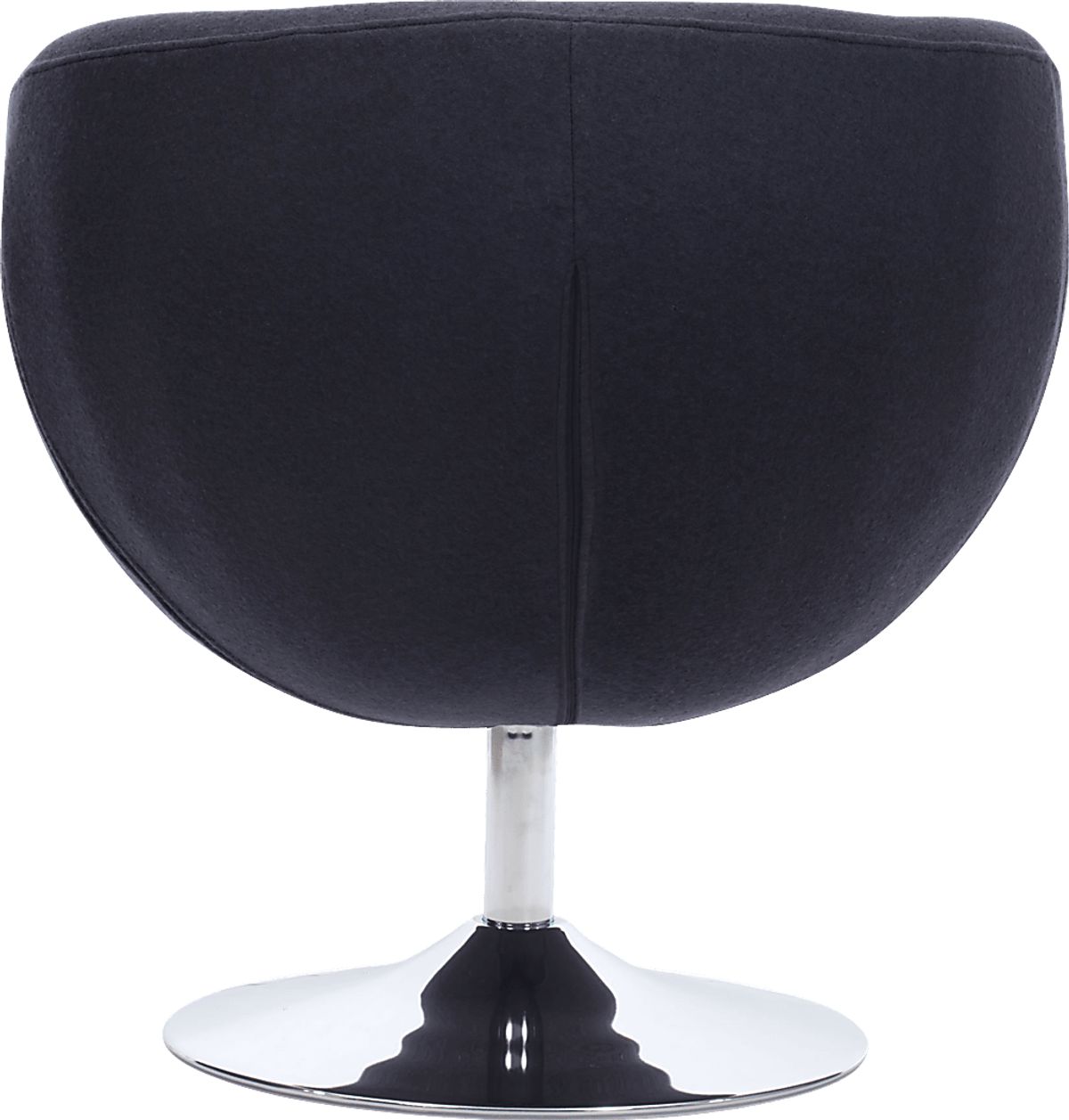 Satay Graphite Gray Polyester Fabric Swivel Accent Chair | Rooms to Go