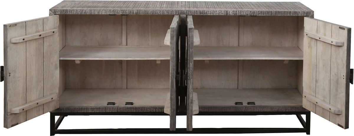 Saulter Gray Buffet Server | Rooms to Go