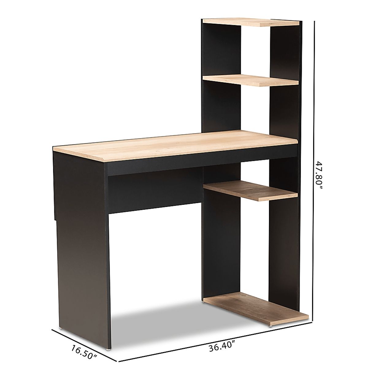 Schemkel Oak Dark Wood,Light Wood Desk | Rooms to Go