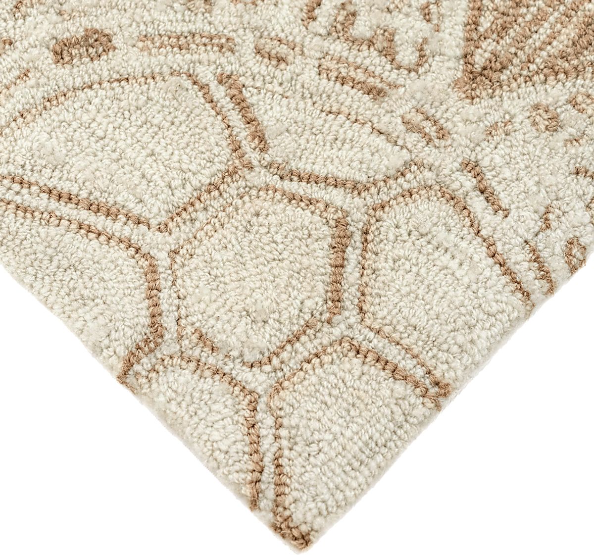 Sea Creature Taupe Beige Outdoor Rug | Rooms to Go
