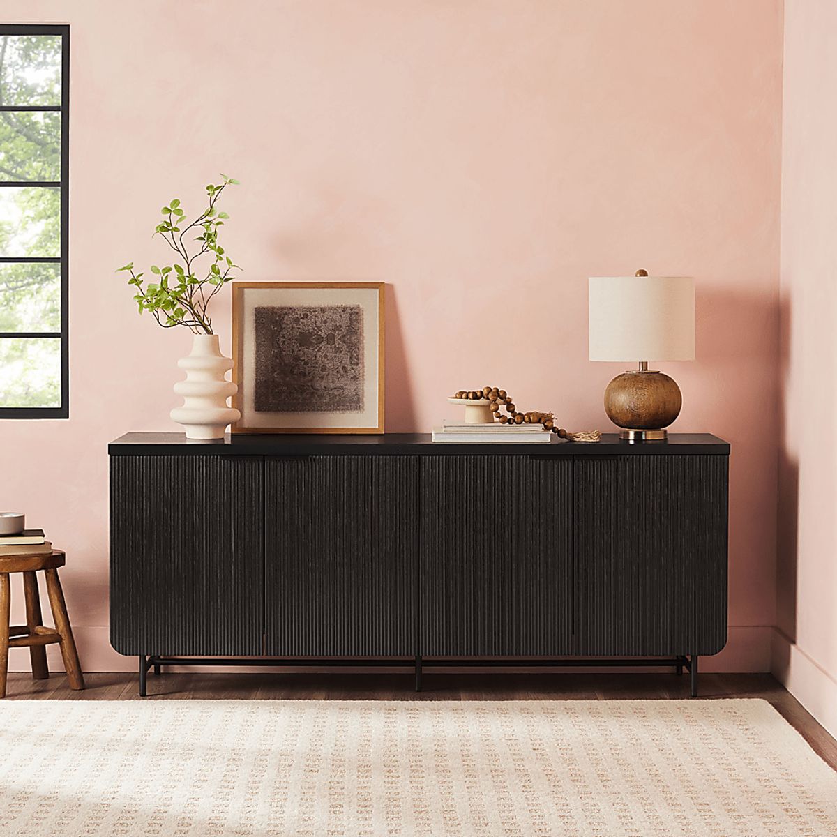 Seagraves Black Black,Colors Sideboard | Rooms to Go