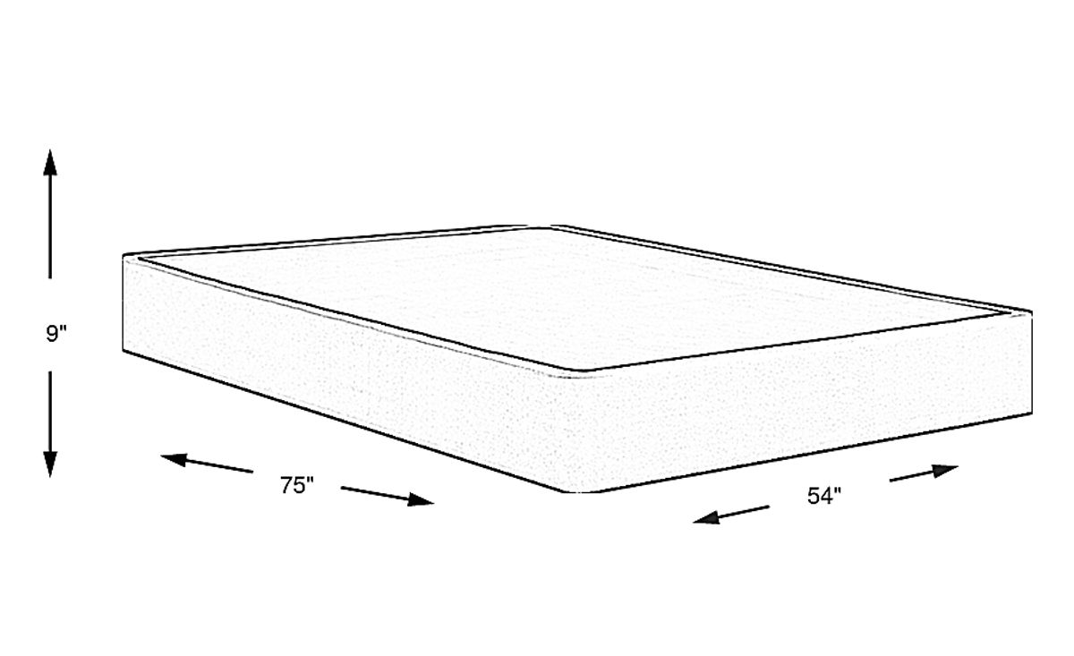 Posturepedic Box Spring Full High Profile Foundation | Rooms to Go