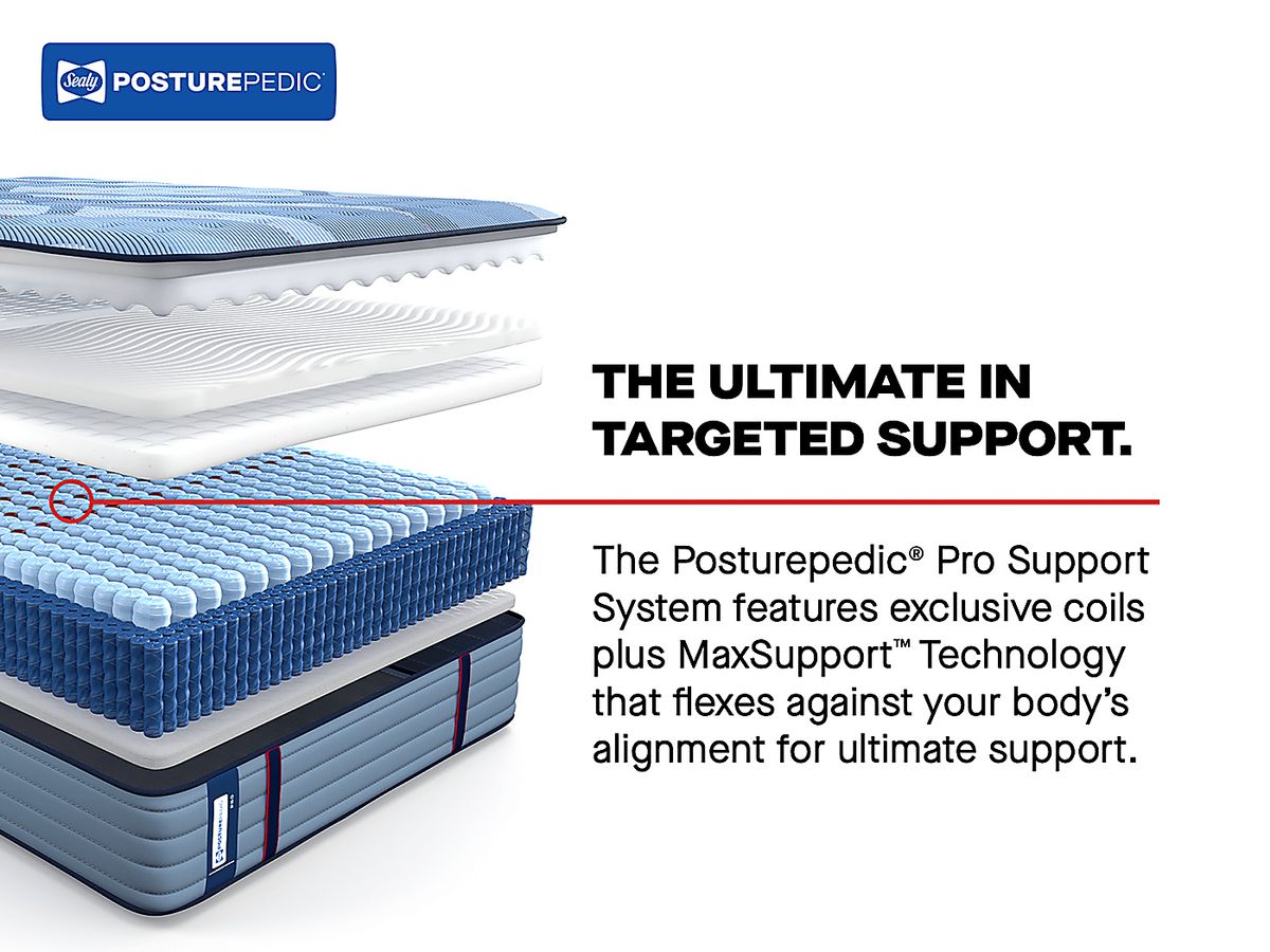 Posturepedic Pro Pebblebrook Queen Mattress | Rooms to Go