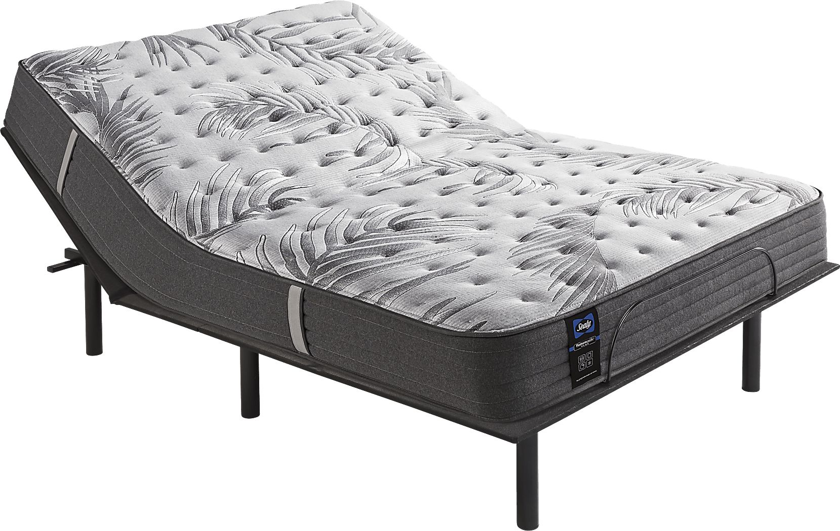 Sealy Posturepedic Lockfield Queen Adjustable Mattress Set | Rooms to Go